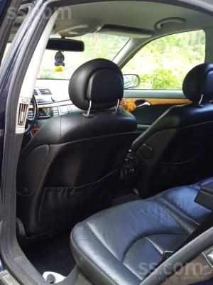 Blue Mercedes-Benz E 220 2002 in Daugavpils, with an engine capacity of 2.20 L and mileage of 0 thousand km for 1550 €, photo 6 on AUTOMOTO.COM.LV