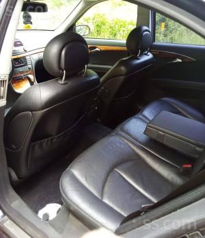 Blue Mercedes-Benz E 220 2002 in Daugavpils, with an engine capacity of 2.20 L and mileage of 0 thousand km for 1550 €, photo 7 on AUTOMOTO.COM.LV
