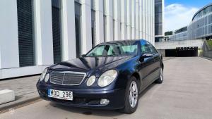 Zils Mercedes-Benz E 220 2002 Viļņa, ar dzinēja tilpumu 2.15 L un nobraukumu 299 tūkst. km par 1850 €, foto 3 vietnē AUTOMOTO.COM.LV