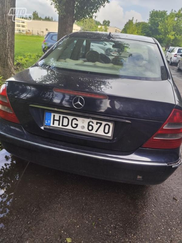 Zils Mercedes-Benz E 220 2003 Jurbarkas, ar dzinēja tilpumu 2.10 L un nobraukumu 410 tūkst. km par 800 €, foto 6 vietnē AUTOMOTO.COM.LV