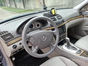 Blue Mercedes-Benz E 220 2003 in Daugavpils, with an engine capacity of 2.20 L and mileage of 334 thousand km for 2400 €, photo 23 on AUTOMOTO.COM.LV