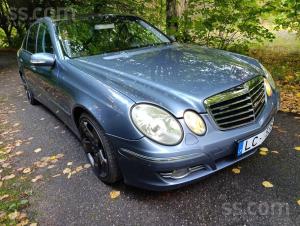 Zils Mercedes-Benz E 220 2003 Liepāja, ar dzinēja tilpumu 2.20 L un nobraukumu 514 tūkst. km par 2400 €, foto  vietnē AUTOMOTO.COM.LV