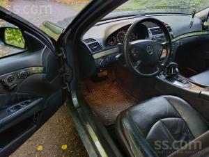 Синий Мерседес E 220 2003 в Лиепая, объемом двигателя 2.20 л и пробегом 514 тыс. км за 2400 €, фото 5 на AUTOMOTO.COM.LV
