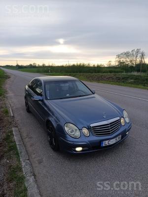 Синий Мерседес E 220 2003 в Лиепая, объемом двигателя 2.20 л и пробегом 514 тыс. км за 2400 €, фото 9 на AUTOMOTO.COM.LV
