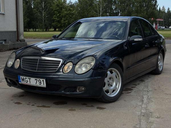 Zils Mercedes-Benz E 220 2004 Rokiškis, ar dzinēja tilpumu 2.15 L un nobraukumu 360 tūkst. km par 1150 €, foto 1 vietnē AUTOMOTO.COM.LV