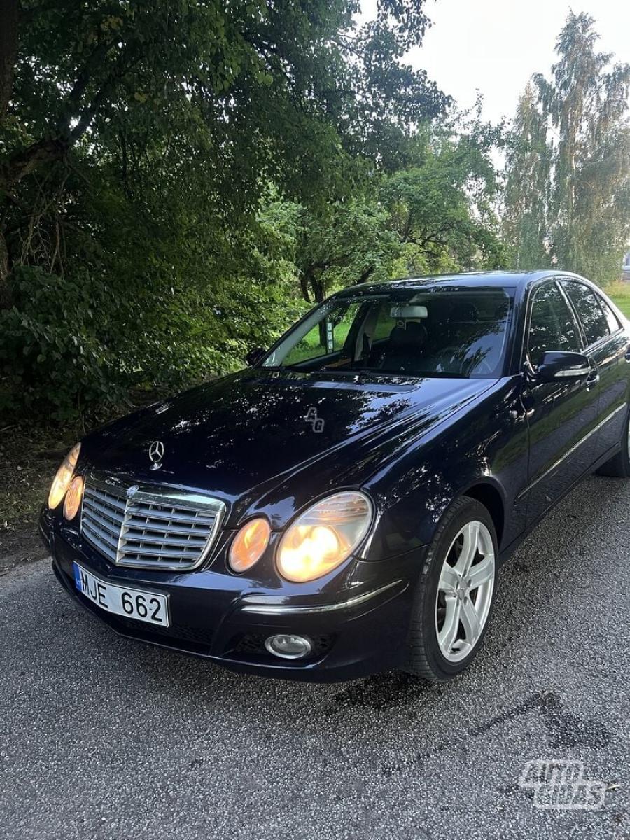 Zils Mercedes-Benz E 220 2006 Joniškis, ar dzinēja tilpumu 2.20 L un nobraukumu 456 tūkst. km par 4200 €, foto 8 vietnē AUTOMOTO.COM.LV