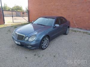 Синий Мерседес E 220 2007 в Рига, объемом двигателя 2.20 л и пробегом 420 тыс. км за 3300 €, фото  на AUTOMOTO.COM.LV