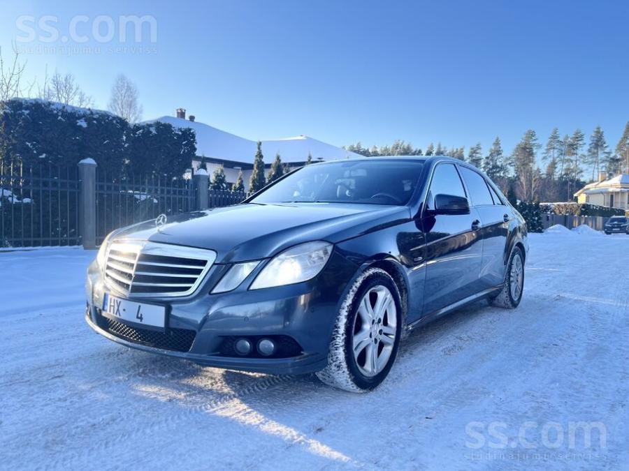 Zils Mercedes-Benz E 220 2009 Rīga, ar dzinēja tilpumu 2.20 L un nobraukumu 407 tūkst. km par 6390 €, foto 5 vietnē AUTOMOTO.COM.LV