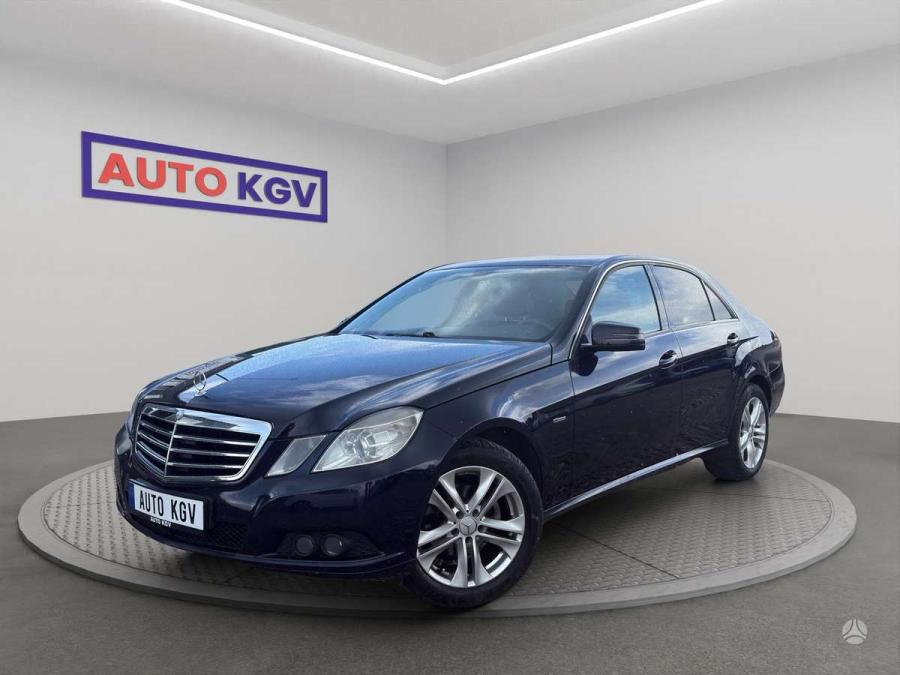 Zils Mercedes-Benz E 220 2009 Kauņa, ar dzinēja tilpumu 2.10 L un nobraukumu 308 tūkst. km par 5999 €, foto 1 vietnē AUTOMOTO.COM.LV