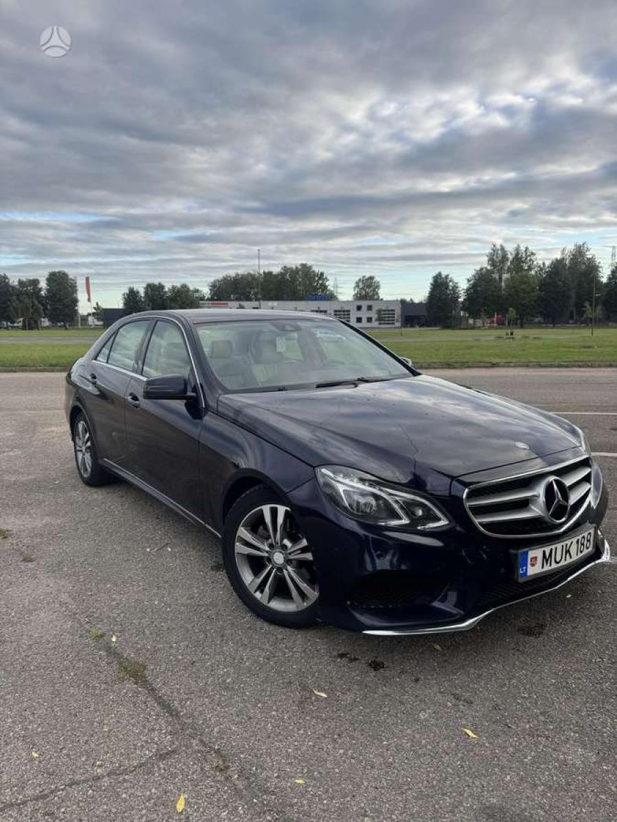 Zils Mercedes-Benz E 220 2013 Kauņa, ar dzinēja tilpumu 2.14 L un nobraukumu 250 tūkst. km par 8500 €, foto 1 vietnē AUTOMOTO.COM.LV