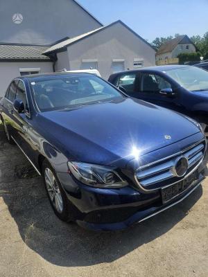 Blue Mercedes-Benz E 220 2017 in Anyksciai, with an engine capacity of 2.14 L and mileage of 273 thousand km for 10700 €, photo  on AUTOMOTO.COM.LV