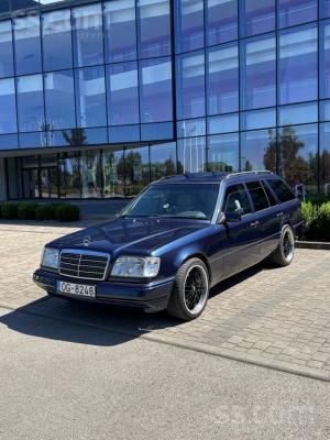 Синий Мерседес E 220 1996 в Резекне, объемом двигателя 2.20 л и пробегом 325 тыс. км за 8500 €, фото 8 на AUTOMOTO.COM.LV