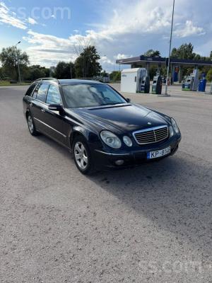 Blue Mercedes-Benz E 220 2003 in Tukums, with an engine capacity of 2.20 L and mileage of 497 thousand km for 2500 €, photo  on AUTOMOTO.COM.LV