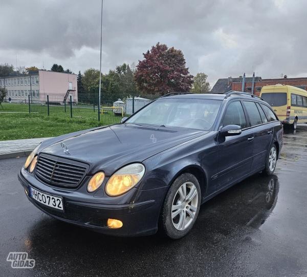 Zils Mercedes-Benz E 220 2003 Klaipėda, ar dzinēja tilpumu 2.20 L un nobraukumu 309 tūkst. km par 1850 €, foto 5 vietnē AUTOMOTO.COM.LV