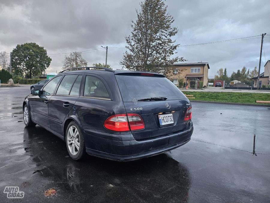 Blue Mercedes-Benz E 220 2003 in Klaipeda, with an engine capacity of 2.20 L and mileage of 309 thousand km for 1850 €, photo 10 on AUTOMOTO.COM.LV