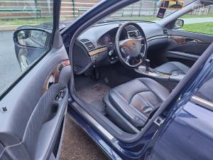 Blue Mercedes-Benz E 220 2003 in Klaipeda, with an engine capacity of 2.20 L and mileage of 309 thousand km for 1850 €, photo 13 on AUTOMOTO.COM.LV