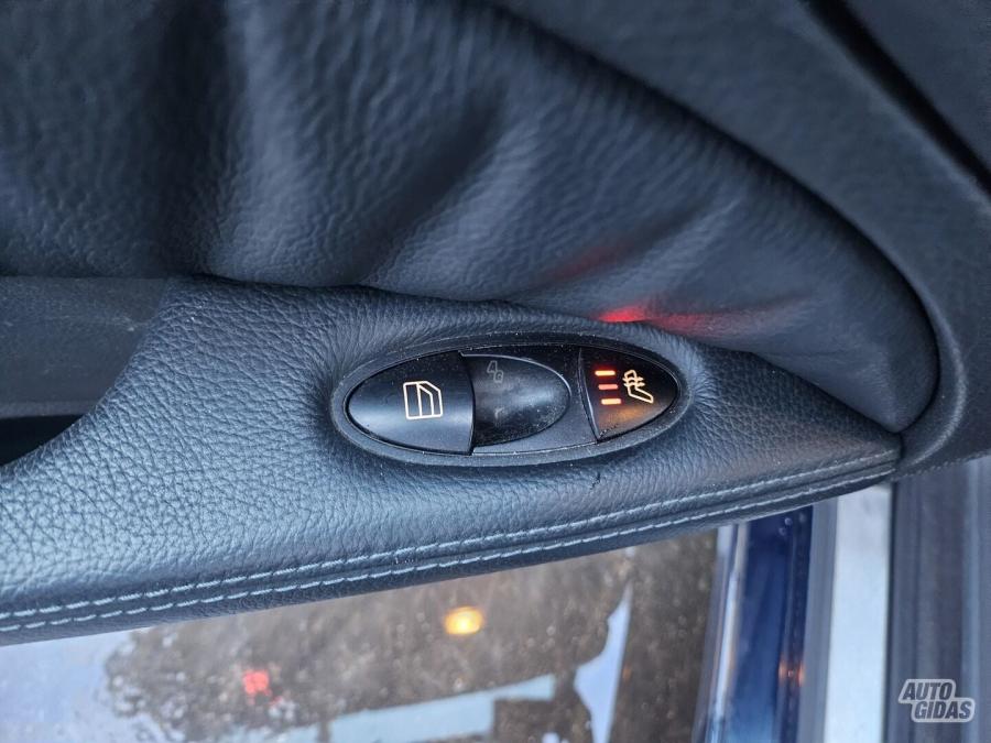 Blue Mercedes-Benz E 220 2003 in Klaipeda, with an engine capacity of 2.20 L and mileage of 309 thousand km for 1850 €, photo 22 on AUTOMOTO.COM.LV