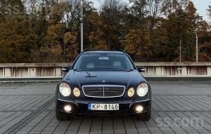 Синий Мерседес E 220 2003 в Рига, объемом двигателя 2.20 л и пробегом 500 тыс. км за 2400 €, фото 6 на AUTOMOTO.COM.LV