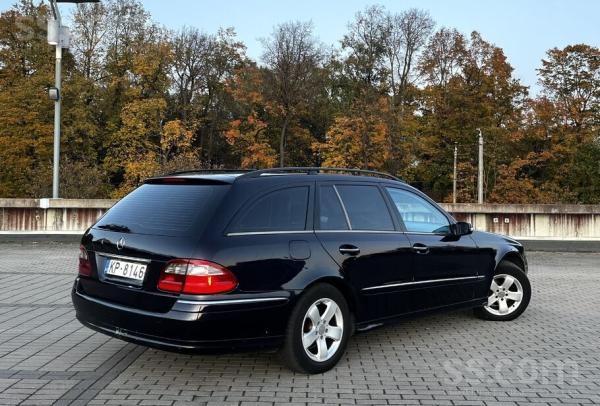 Blue Mercedes-Benz E 220 2003 in Riga, with an engine capacity of 2.20 L and mileage of 500 thousand km for 2400 €, photo 11 on AUTOMOTO.COM.LV