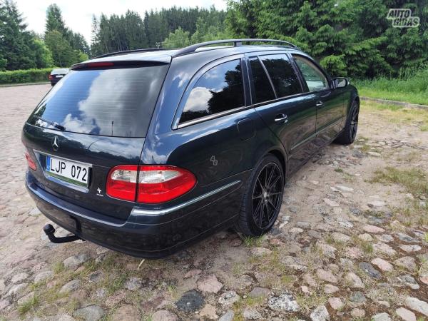 Blue Mercedes-Benz E 220 2004 in Telschi, with an engine capacity of 2.10 L and mileage of 353 thousand km for 2550 €, photo 6 on AUTOMOTO.COM.LV