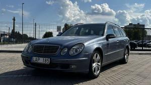 Blue Mercedes-Benz E 220 2004 in Kaunas, with an engine capacity of 2.15 L and mileage of 600 thousand km for 2100 €, photo  on AUTOMOTO.COM.LV