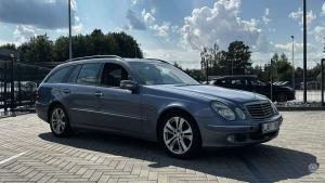 Blue Mercedes-Benz E 220 2004 in Kaunas, with an engine capacity of 2.15 L and mileage of 600 thousand km for 2100 €, photo 13 on AUTOMOTO.COM.LV