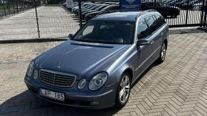 Blue Mercedes-Benz E 220 2004 in Kaunas, with an engine capacity of 2.15 L and mileage of 600 thousand km for 2100 €, photo 17 on AUTOMOTO.COM.LV