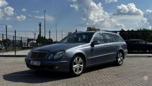 Blue Mercedes-Benz E 220 2004 in Kaunas, with an engine capacity of 2.15 L and mileage of 600 thousand km for 2100 €, photo 22 on AUTOMOTO.COM.LV