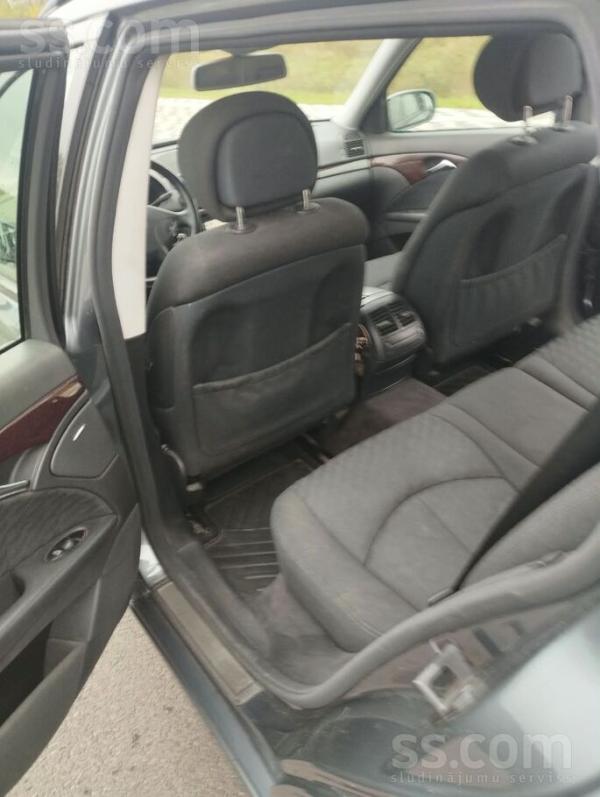 Zils Mercedes-Benz E 220 2005 Jelgava, ar dzinēja tilpumu 2.20 L un nobraukumu 389 tūkst. km par 3100 €, foto 10 vietnē AUTOMOTO.COM.LV