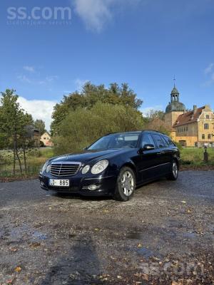 Blue Mercedes-Benz E 220 2006 in Cesis, with an engine capacity of 2.20 L and mileage of 454 thousand km for 2500 €, photo  on AUTOMOTO.COM.LV