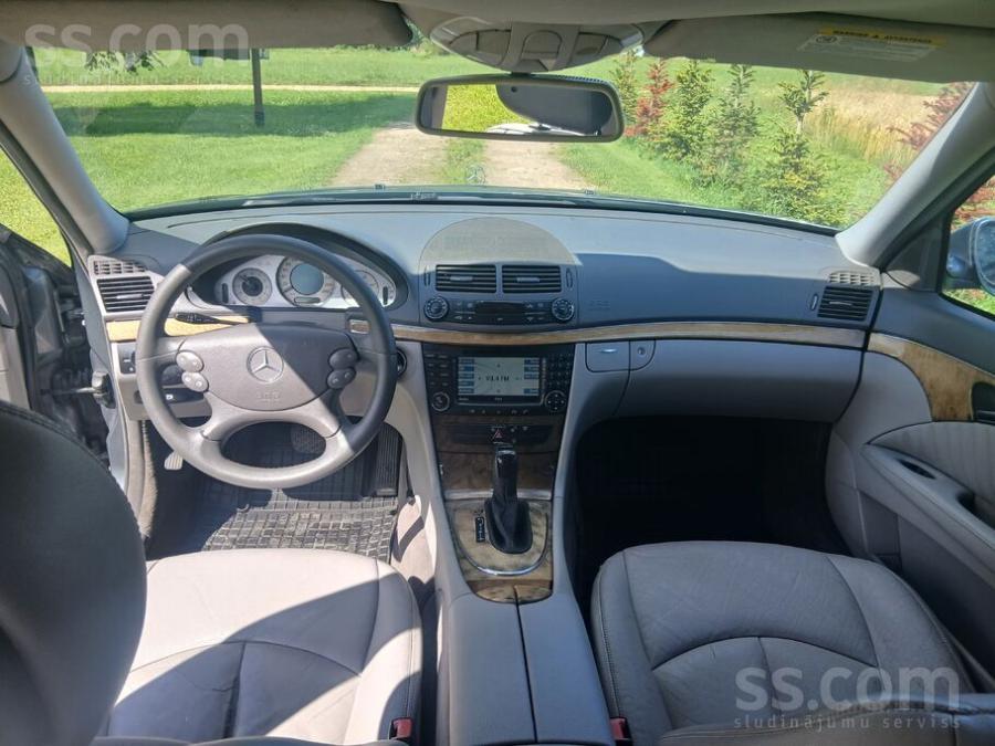Синий Мерседес E 220 2007 в Екабпилс, объемом двигателя 2.20 л и пробегом 340 тыс. км за 2700 €, фото 8 на AUTOMOTO.COM.LV