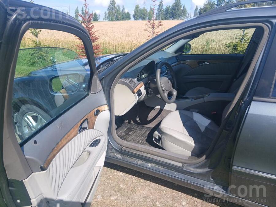 Синий Мерседес E 220 2007 в Екабпилс, объемом двигателя 2.20 л и пробегом 340 тыс. км за 2700 €, фото 9 на AUTOMOTO.COM.LV