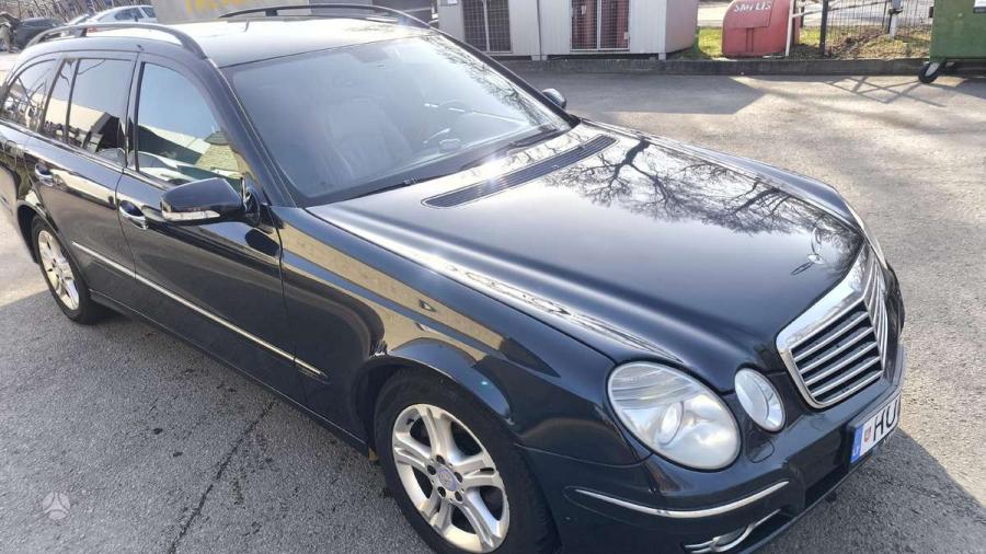 Zils Mercedes-Benz E 220 2008 Klaipėda, ar dzinēja tilpumu 2.15 L un nobraukumu 340 tūkst. km par 3400 €, foto 6 vietnē AUTOMOTO.COM.LV