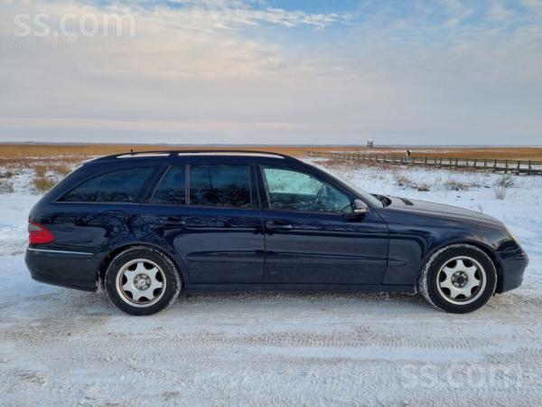 Blue Mercedes-Benz E 220 2010 in Liepaja, with an engine capacity of 2.20 L and mileage of 365 thousand km for 2500 €, photo 5 on AUTOMOTO.COM.LV