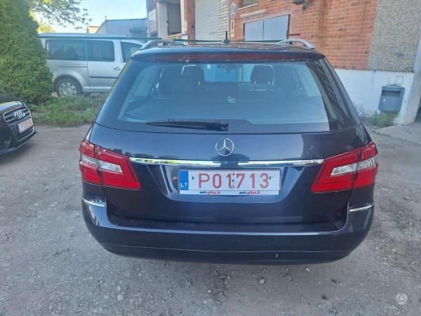 Blue Mercedes-Benz E 220 2010 in Marijampole, with an engine capacity of 2.14 L and mileage of 310 thousand km for 4200 €, photo 6 on AUTOMOTO.COM.LV