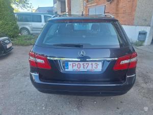 Синий Мерседес E 220 2010 в Мариямполе, объемом двигателя 2.14 л и пробегом 310 тыс. км за 4200 €, фото 7 на AUTOMOTO.COM.LV