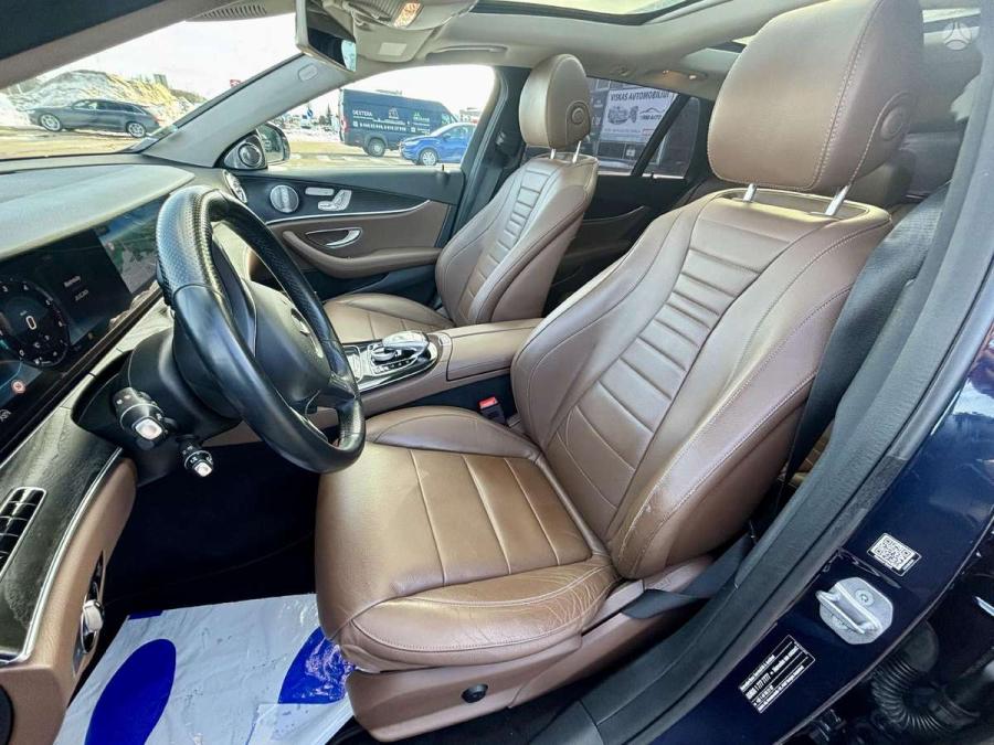 Zils Mercedes-Benz E 220 2017 Tauragė, ar dzinēja tilpumu 1.95 L un nobraukumu 300 tūkst. km par 15900 €, foto 19 vietnē AUTOMOTO.COM.LV