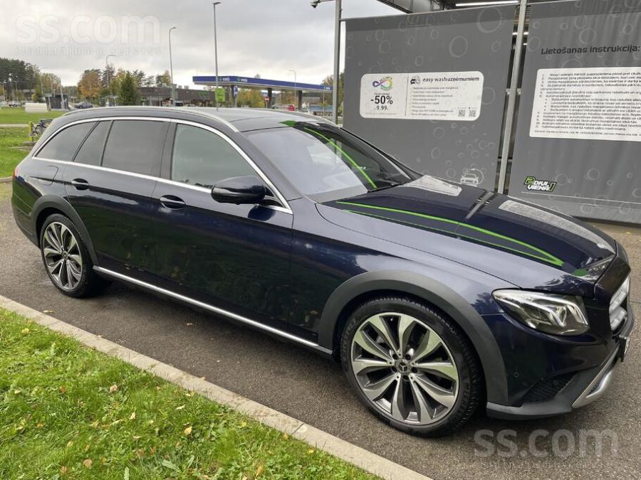 Zils Mercedes-Benz E 220 2017 Jūrmala, ar dzinēja tilpumu 2.00 L un nobraukumu 127 tūkst. km par 29750 €, foto 7 vietnē AUTOMOTO.COM.LV