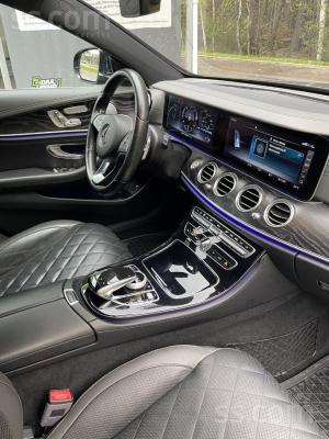 Zils Mercedes-Benz E 220 2017 Jūrmala, ar dzinēja tilpumu 2.00 L un nobraukumu 127 tūkst. km par 29750 €, foto 20 vietnē AUTOMOTO.COM.LV
