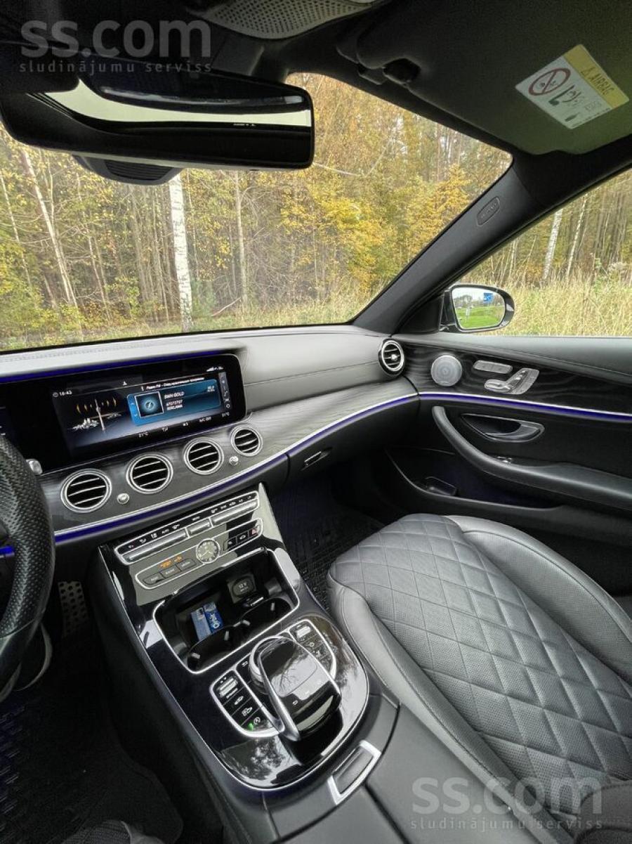 Zils Mercedes-Benz E 220 2017 Jūrmala, ar dzinēja tilpumu 2.00 L un nobraukumu 127 tūkst. km par 29750 €, foto 31 vietnē AUTOMOTO.COM.LV