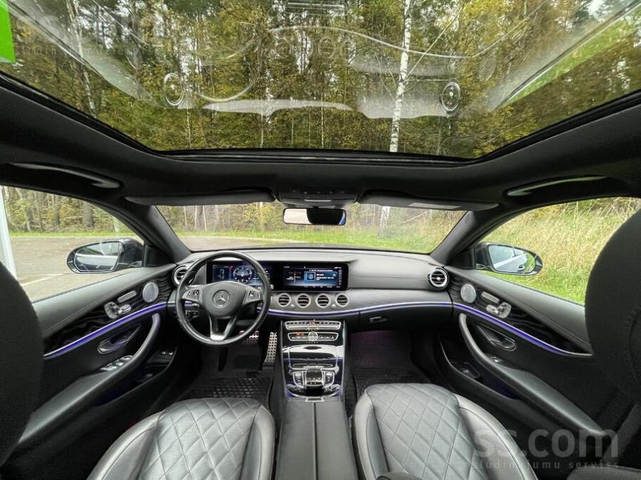Zils Mercedes-Benz E 220 2017 Jūrmala, ar dzinēja tilpumu 2.00 L un nobraukumu 127 tūkst. km par 29750 €, foto 33 vietnē AUTOMOTO.COM.LV