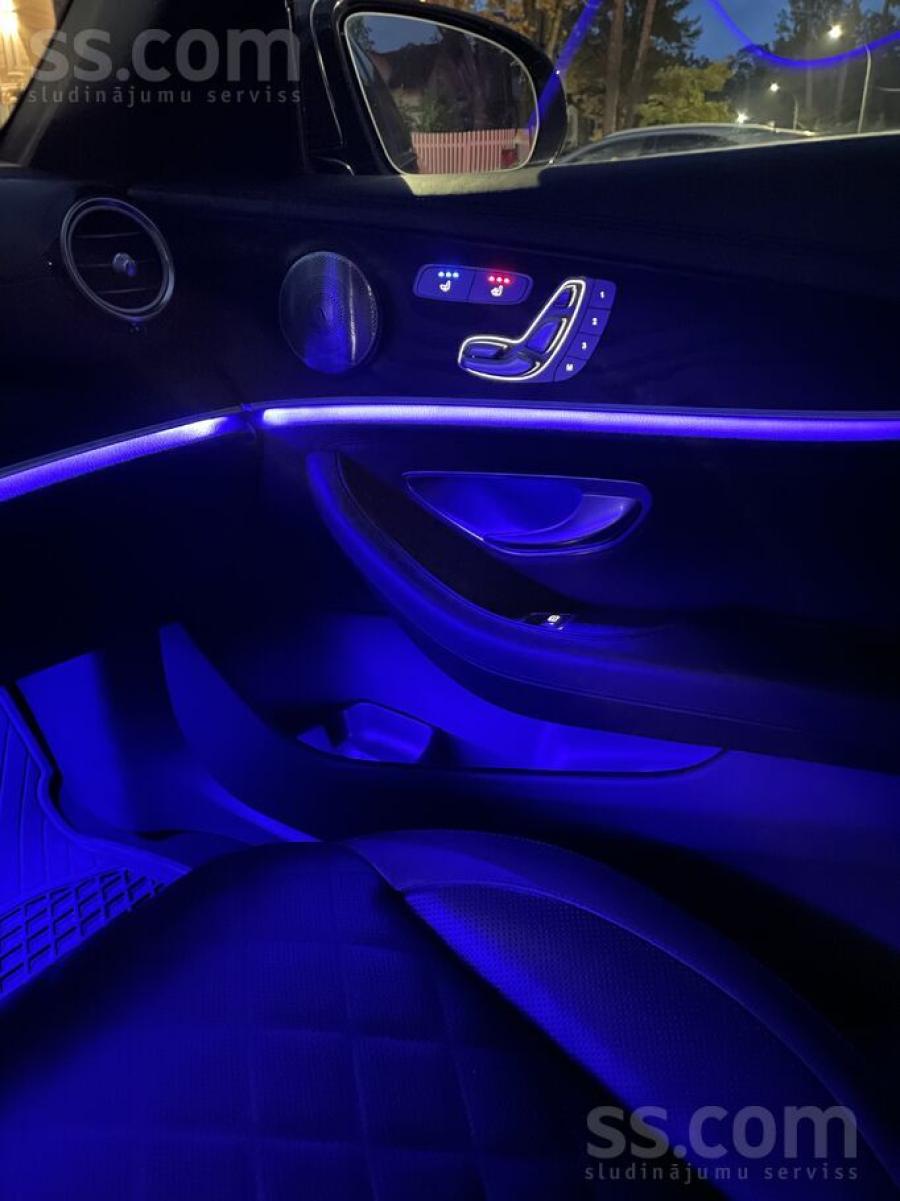 Zils Mercedes-Benz E 220 2017 Jūrmala, ar dzinēja tilpumu 2.00 L un nobraukumu 127 tūkst. km par 29750 €, foto 36 vietnē AUTOMOTO.COM.LV