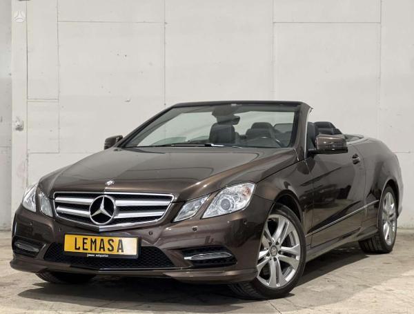 Brown Mercedes-Benz E 220 2013 in Klaipeda, with an engine capacity of 2.14 L and mileage of 170 thousand km for 11800 €, photo 1 on AUTOMOTO.COM.LV
