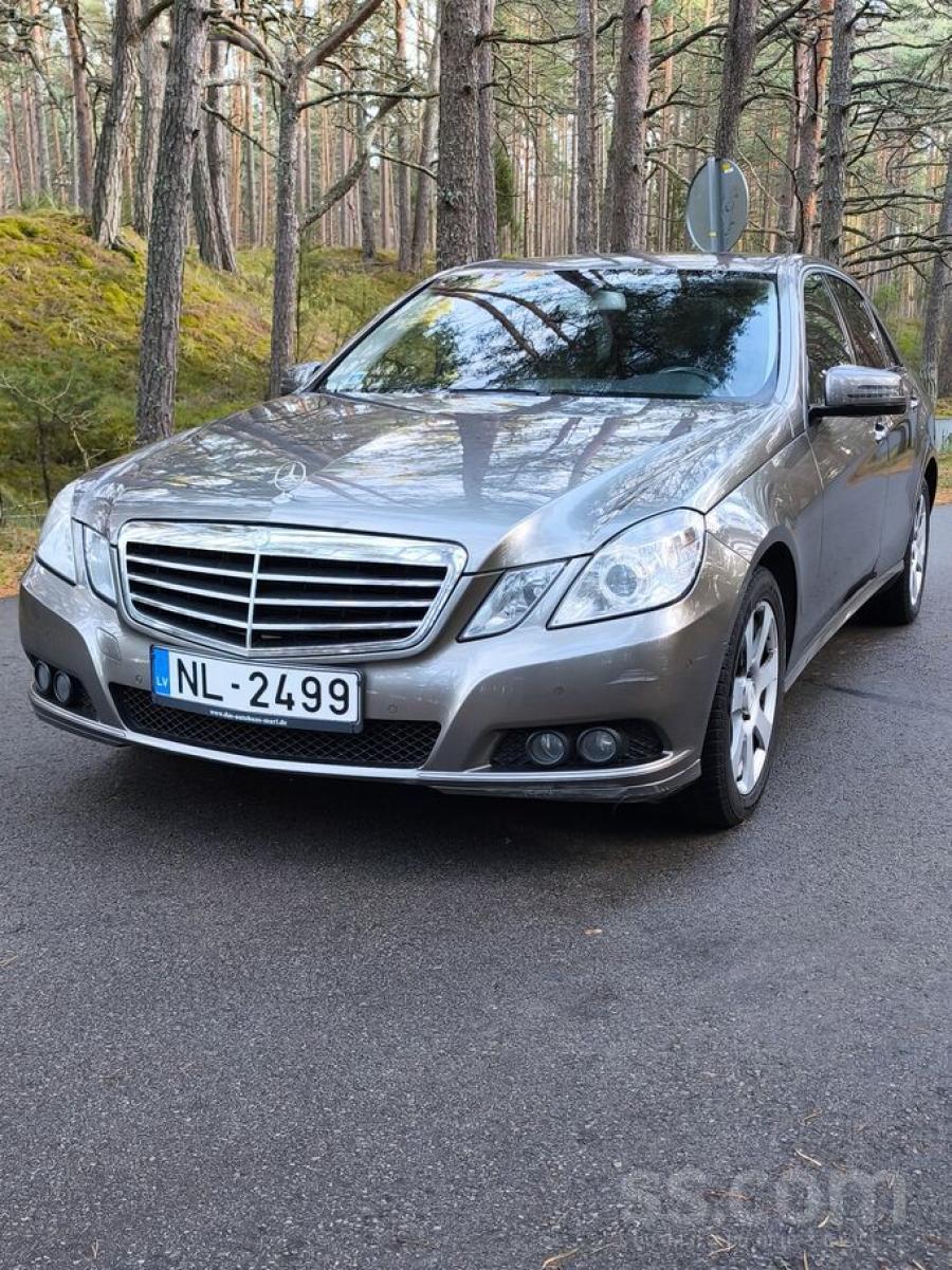 Brūns Mercedes-Benz E 220 2009 Jūrmala, ar dzinēja tilpumu 2.20 L un nobraukumu 268 tūkst. km par 5800 €, foto 3 vietnē AUTOMOTO.COM.LV