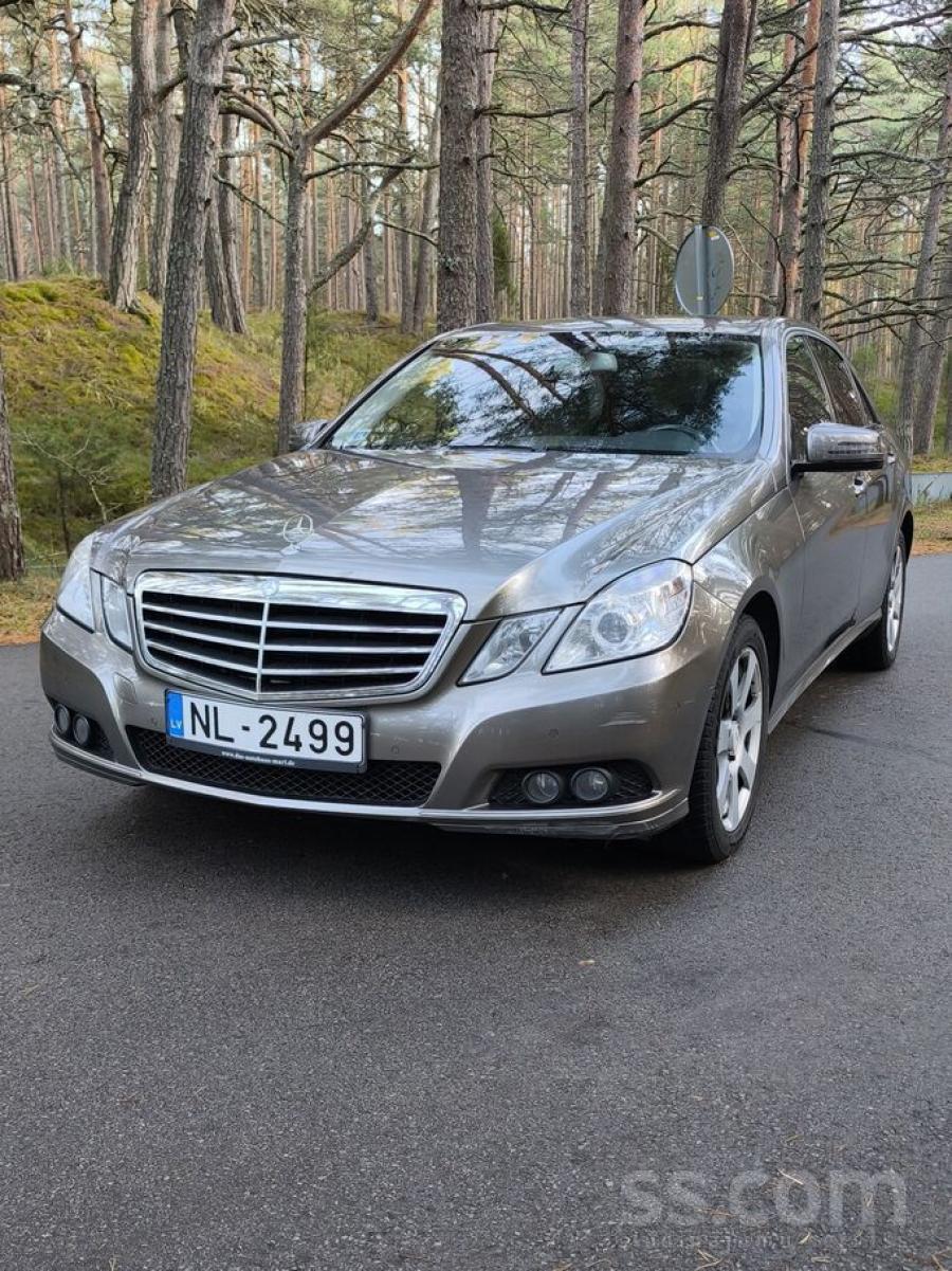 Brūns Mercedes-Benz E 220 2009 Jūrmala, ar dzinēja tilpumu 2.20 L un nobraukumu 268 tūkst. km par 5800 €, foto 4 vietnē AUTOMOTO.COM.LV