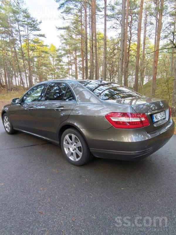 Brūns Mercedes-Benz E 220 2009 Jūrmala, ar dzinēja tilpumu 2.20 L un nobraukumu 268 tūkst. km par 5800 €, foto 6 vietnē AUTOMOTO.COM.LV