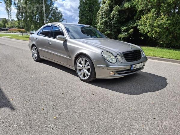 Коричневый Мерседес E 220 2003 в Валмиера, объемом двигателя 2.20 л и пробегом 512 тыс. км за 3200 €, фото 1 на AUTOMOTO.COM.LV