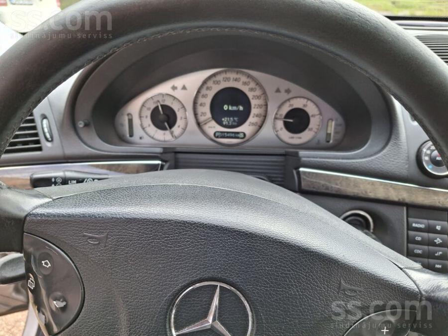 Коричневый Мерседес E 220 2003 в Валмиера, объемом двигателя 2.20 л и пробегом 512 тыс. км за 3200 €, фото 19 на AUTOMOTO.COM.LV
