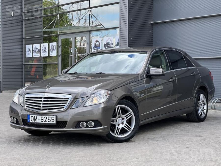 Коричневый Мерседес E 220 2010 в Екабпилс, объемом двигателя 2.10 л и пробегом 240 тыс. км за 6990 €, фото 1 на AUTOMOTO.COM.LV