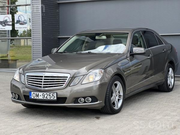 Коричневый Мерседес E 220 2010 в Екабпилс, объемом двигателя 2.10 л и пробегом 240 тыс. км за 6990 €, фото 4 на AUTOMOTO.COM.LV